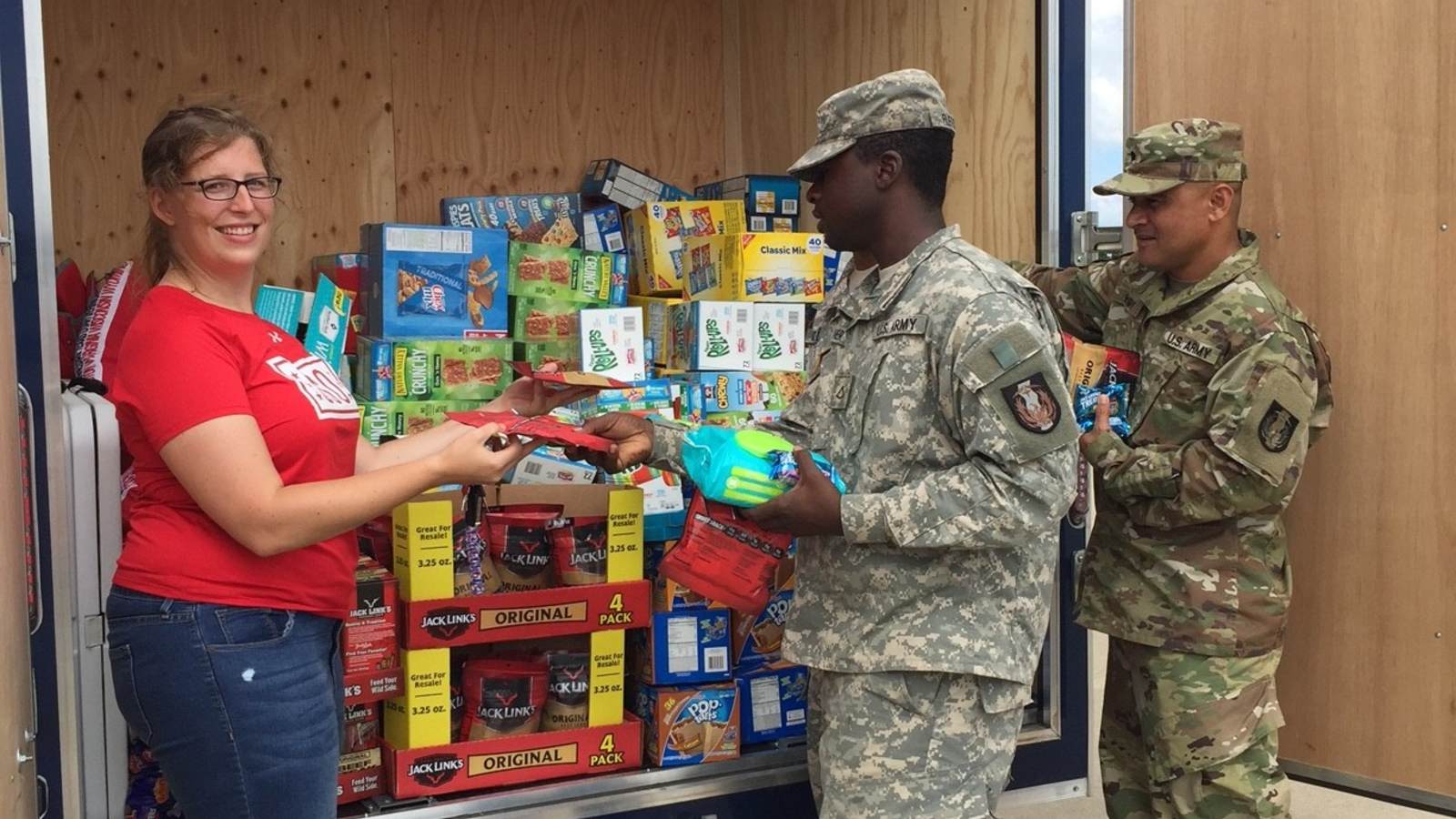 USO Pivots to Support Service Members Deployed to Assist with Harvey ...